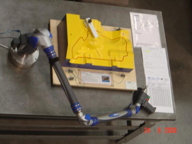 Painted Tooling Block Checking Fixtures | Lofting Services